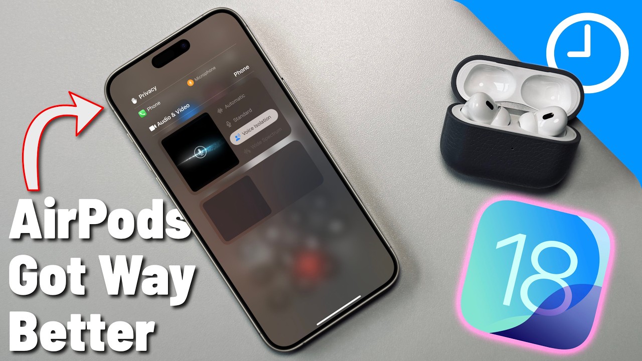 iOS 18 Just Made Your AirPods WAY Better | Here's How! - YouTube