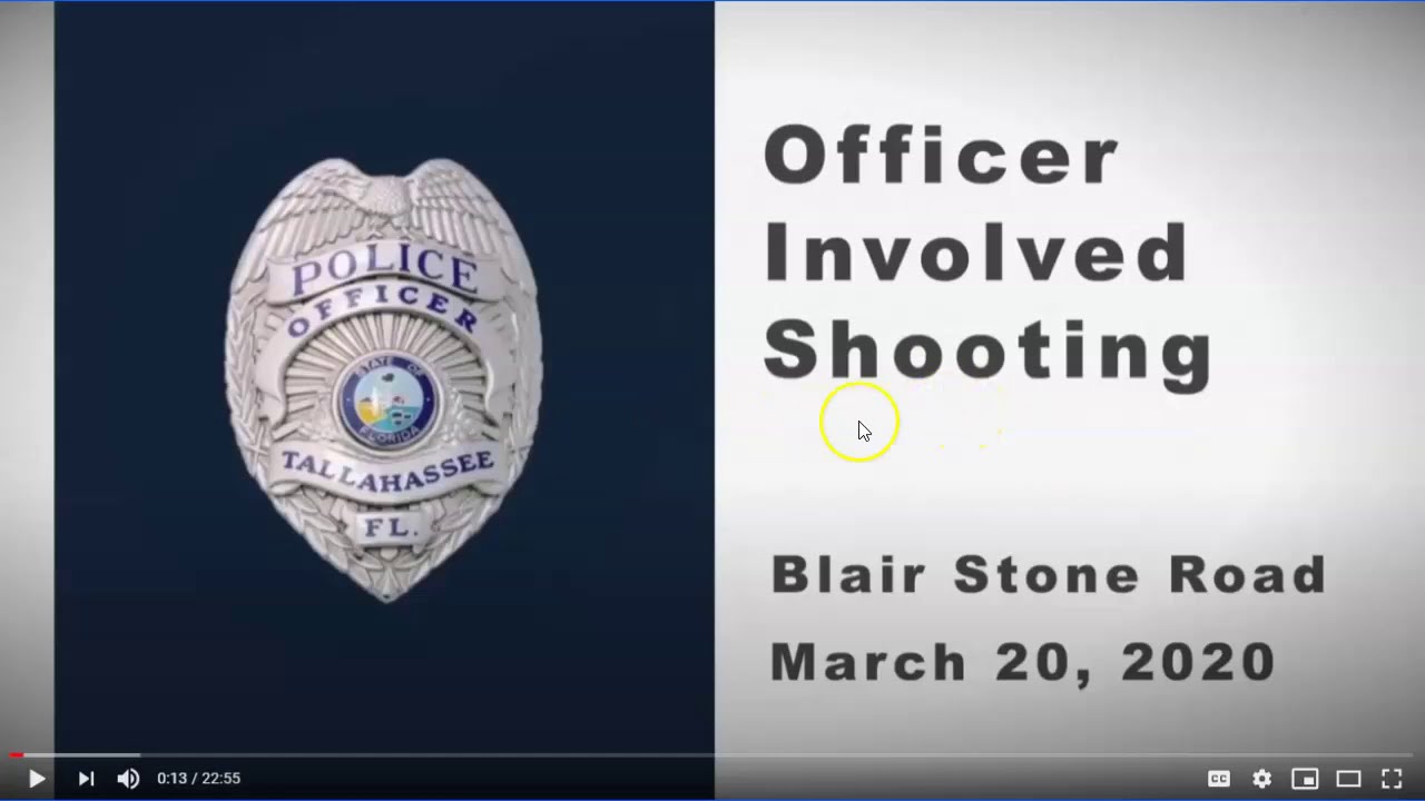 Tallahassee Police Officer Involved Fatal Shooting of Carjacking ...