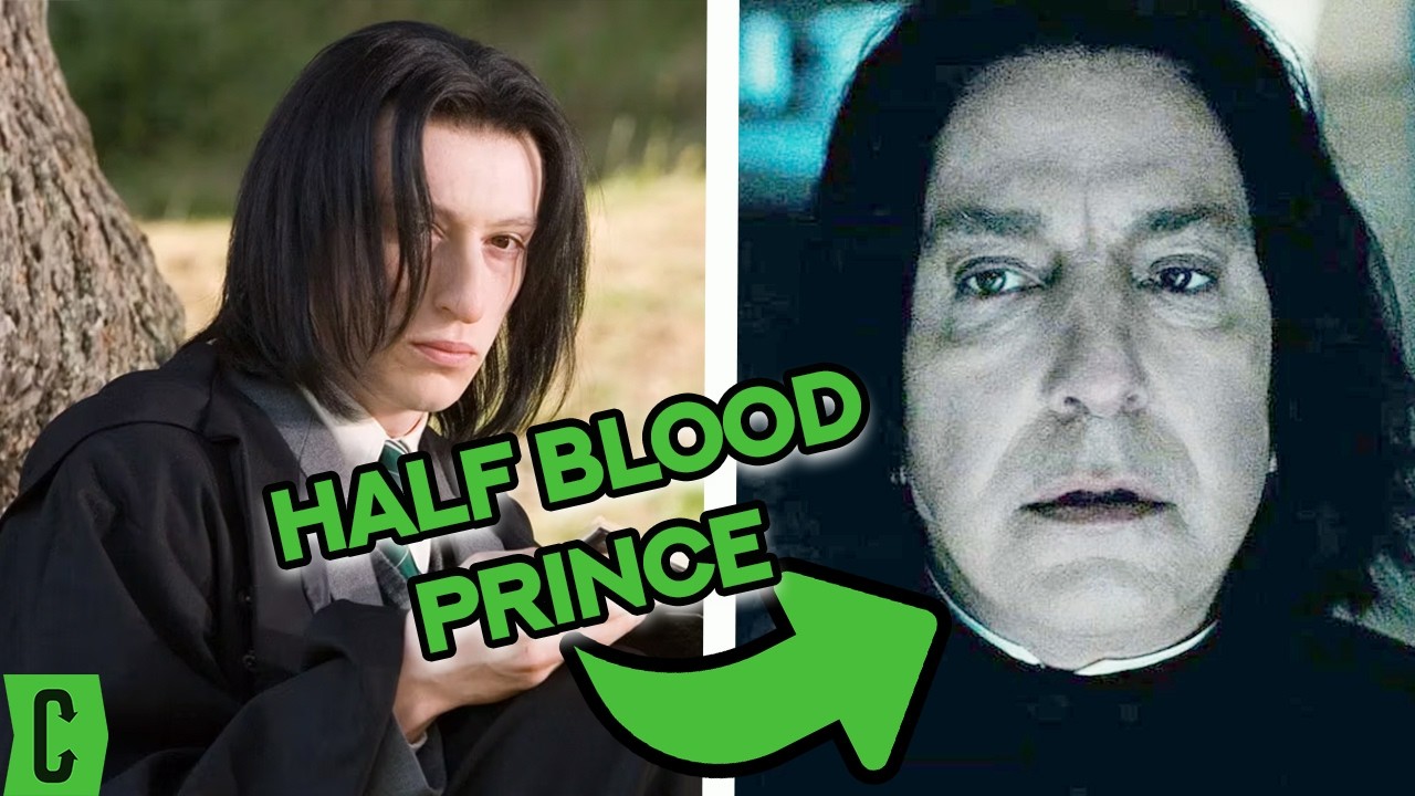 The Secret Meaning Behind Snape's Half-Blood Prince Name - YouTube