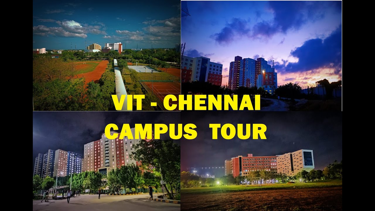 VIT - Chennai || Vlog || Campus || Hostel Tour || Campus Facilities ...