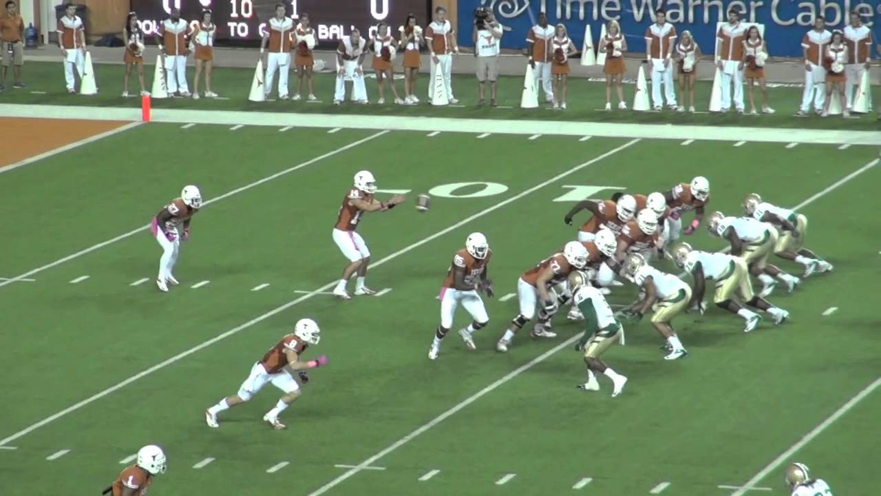 Baylor-Texas 2012: Daje Johnson Touchdown - YouTube