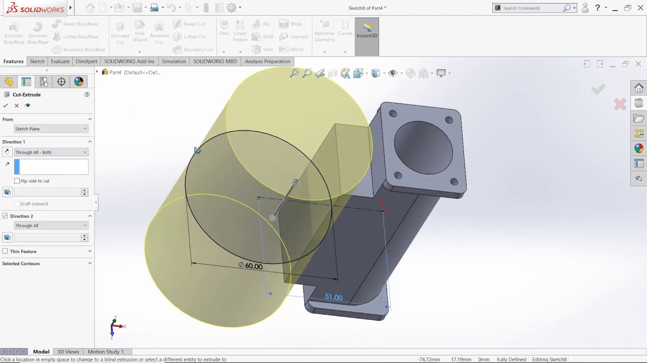 SolidWorks Tutorial 6 | Valve Chest Assembly for Single Cylinder Steam ...