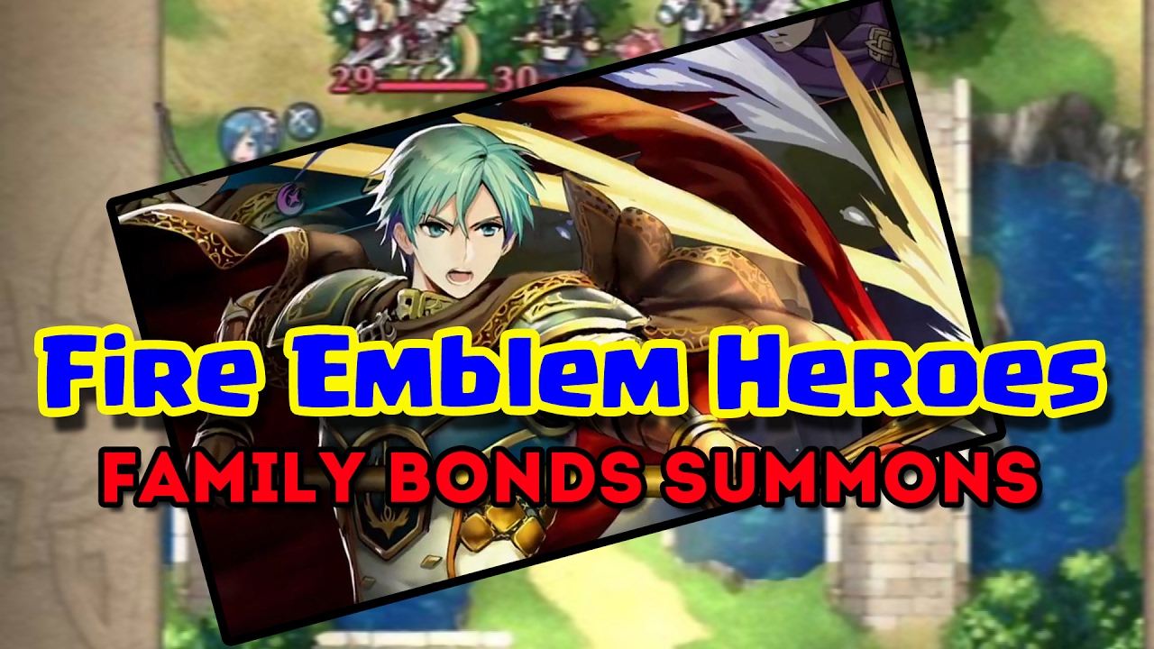 Fire Emblem Heroes - Family Bonds Pulls! - YouTube
