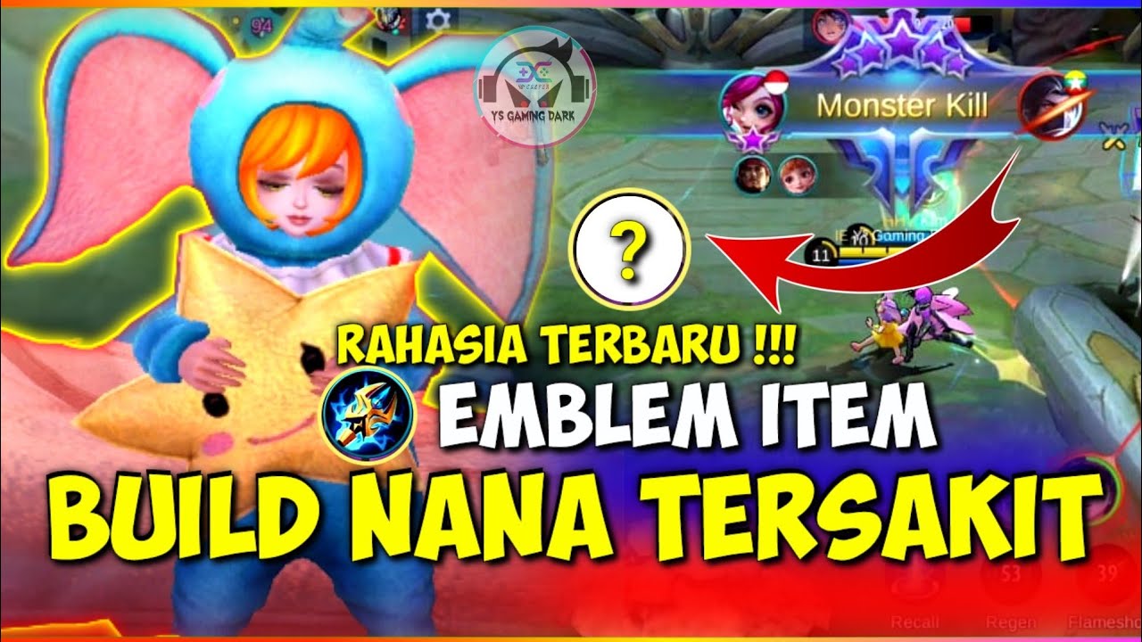EMBLEM BUILD NANA TERSAKIT 2021 - ITEM NANA TERSAKIT 1X COMBO MOBILE ...