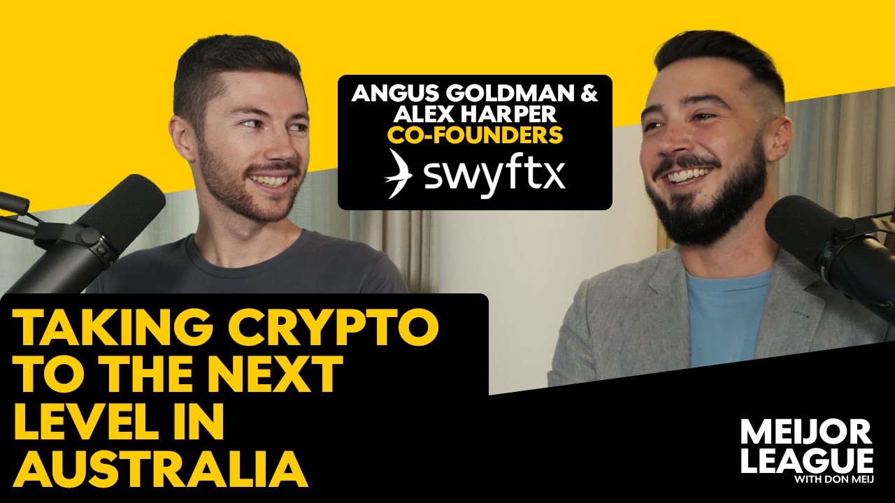 Revolutionising Crypto in Australia | Swyftx Founders | Angus Goldman ...