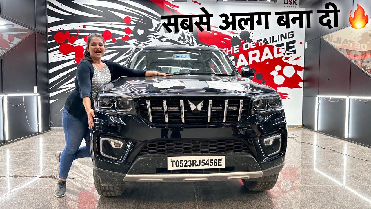 BRAND NEW WRAP ON OUR SCORPIO N - सबसे UNIQUE SCORPIO 😎 - YouTube