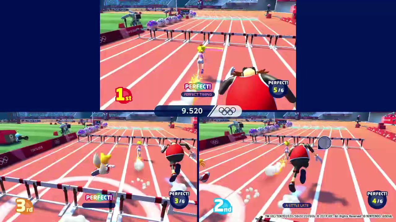 Mario and Sonic at the 2020 Olympic Games: 110 hurdles speed run- 11. ...