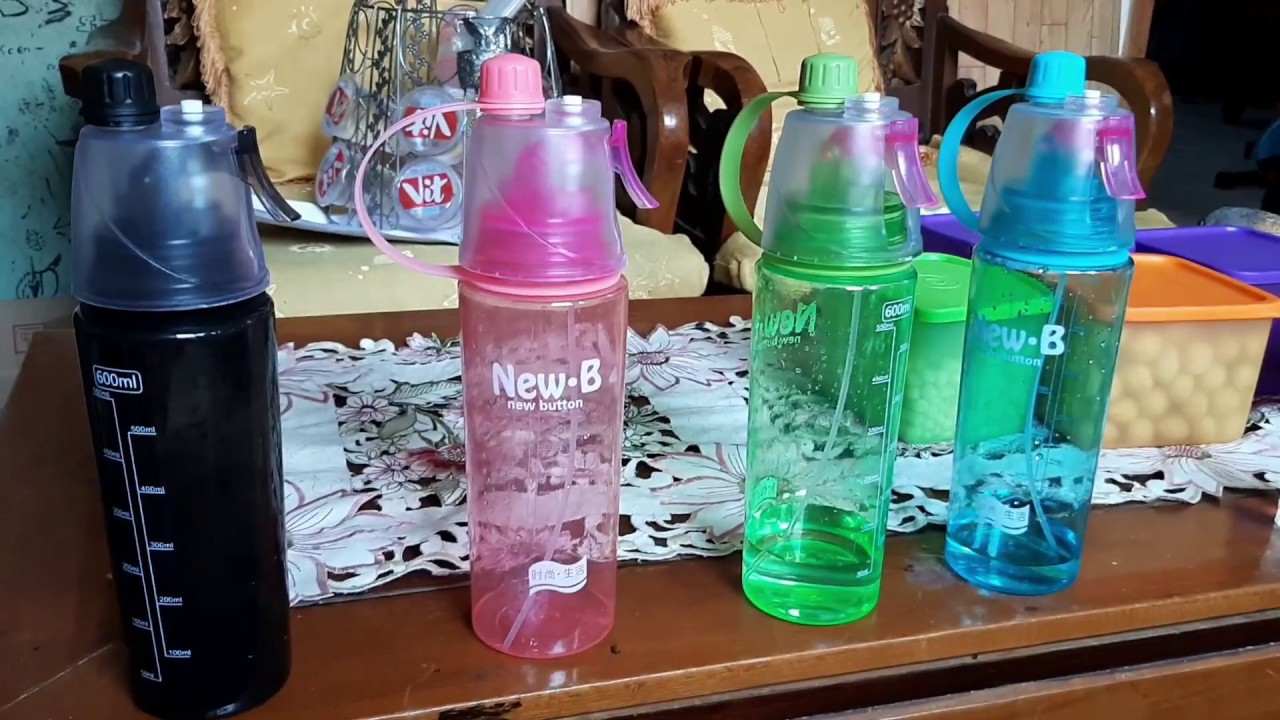 Botol Minum NEW B Sport Spray Water 600ml - 20rban Bisa Apa? Review ...