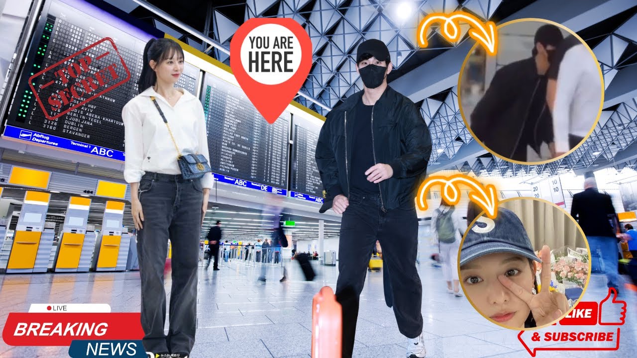 Kim Ji Won Secretly Welcomes Kim Soo Hyun at the Incheon Airport Upon ...