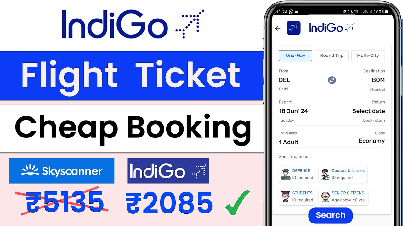 indigo flight ticket booking online || indigo flight booking || flight ...