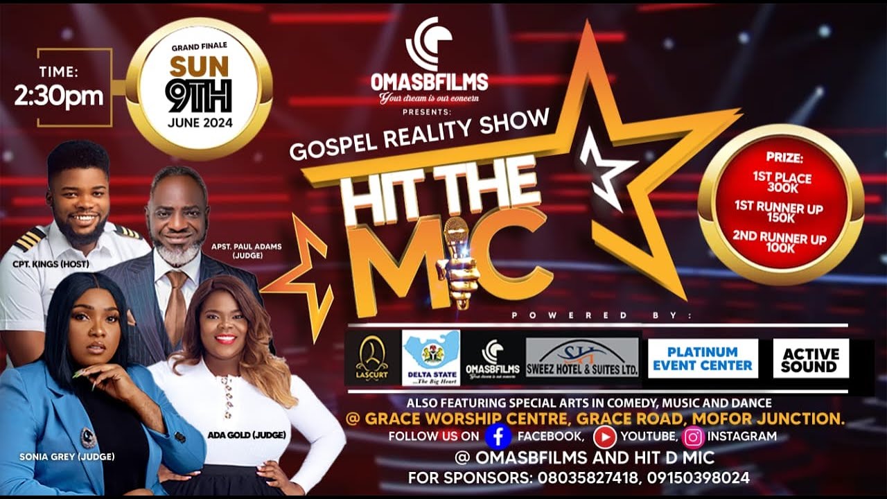 HIT D MIC GOSPEL REALITY SHOW - YouTube