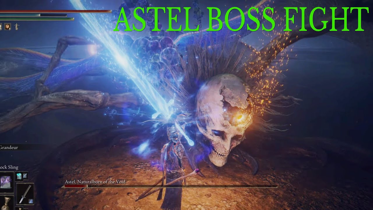 ELDEN RING ASTEL BOSS FIGHT (PS5) - YouTube