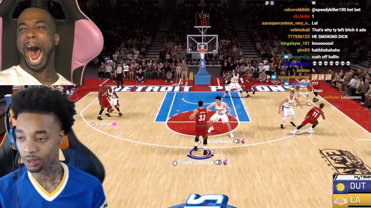 Making CashNasty Cry & RAGE After Dropping Him Off On NBA 2K19 MyTeam ...