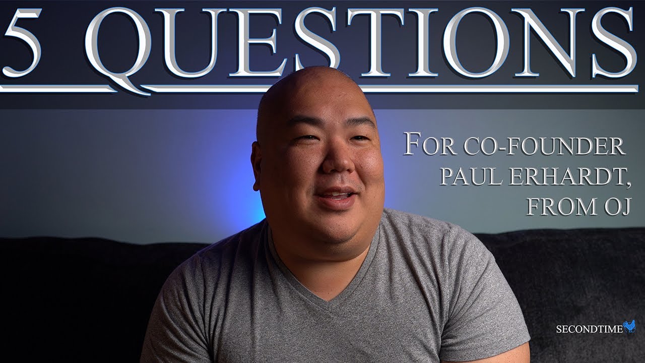 5 questions for our co-founder Paul Erhardt. - YouTube
