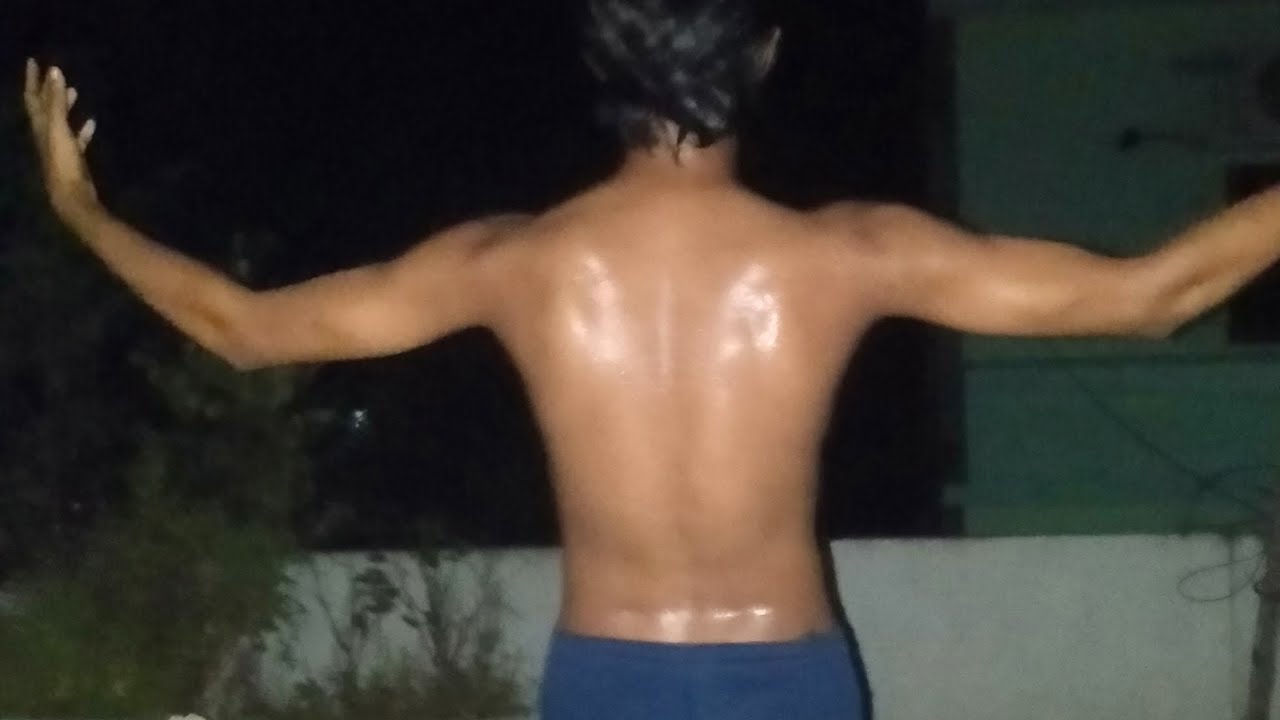BACK workout at home without diet in my 4variations for skinny boys ...