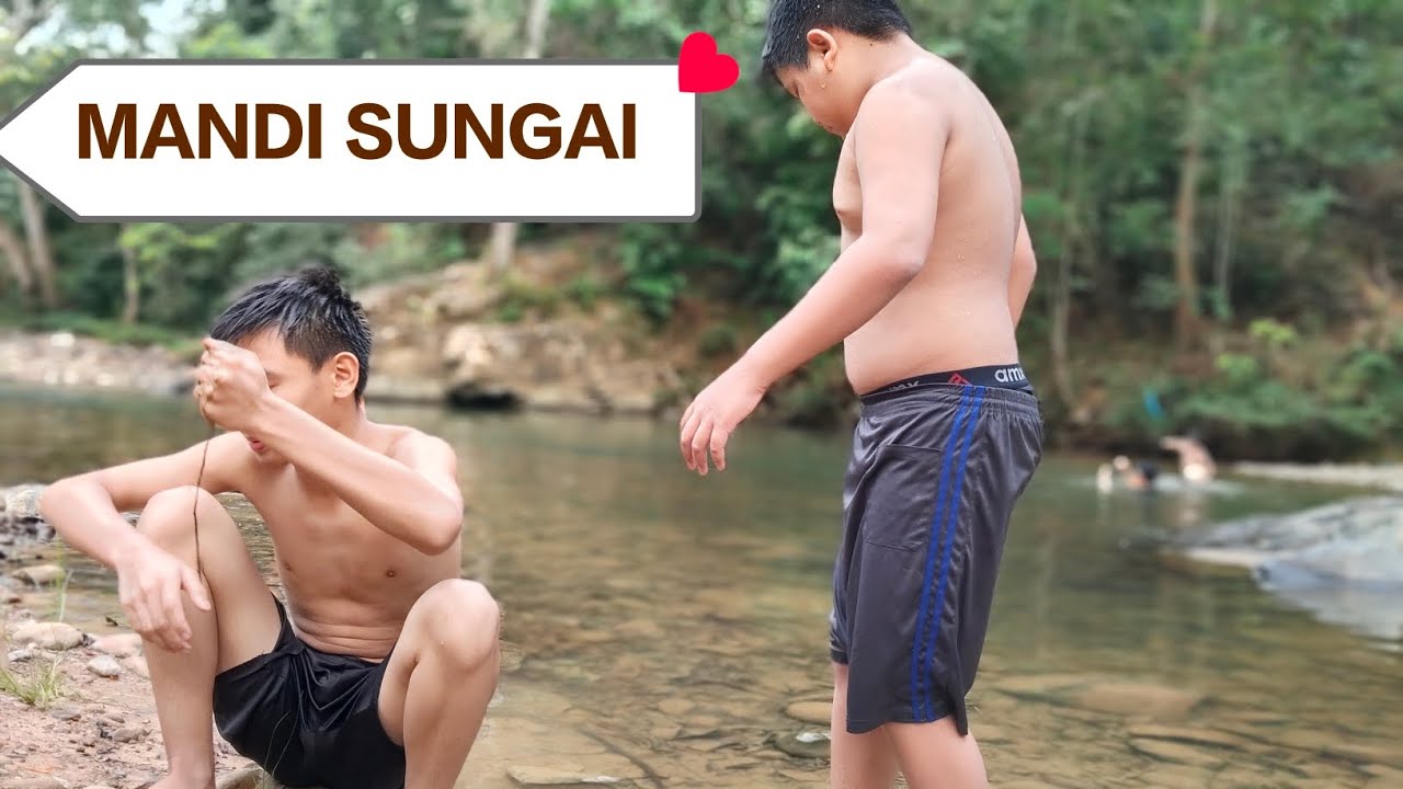 MANDI DI SUNGAI NOTORUS || BAKAR SIPUT || SABAH - YouTube
