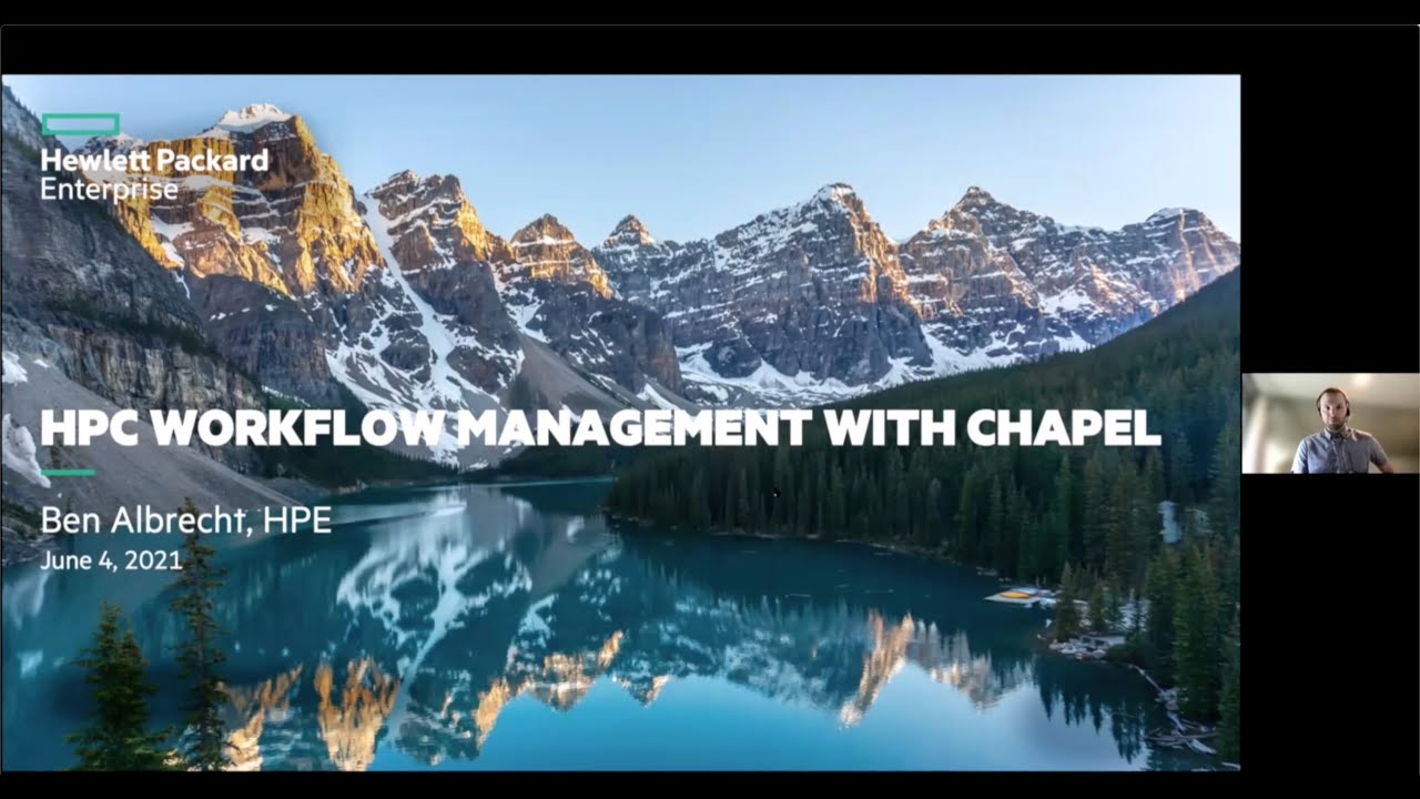 CHIUW 2021: HPC Workflow Management with Chapel - YouTube