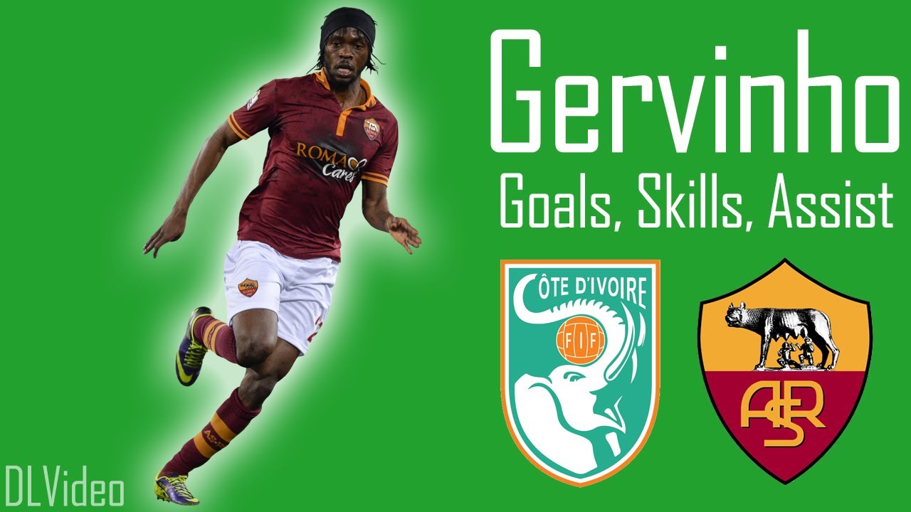 Gervinho • Goals, Skills, Assist • Welcome to As Roma • HD - YouTube