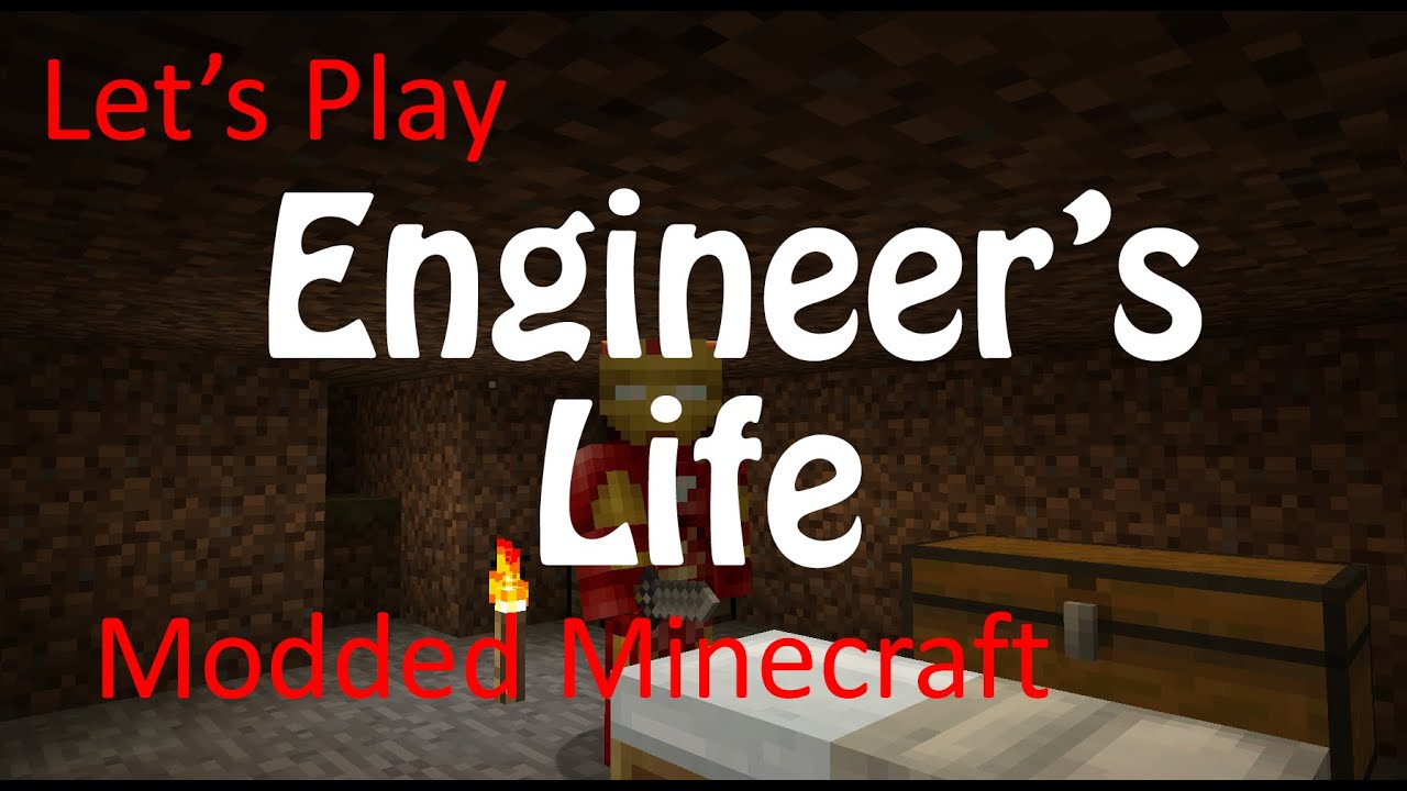 Let's Play Engineer's Life - Modded Minecraft - EP2 - YouTube