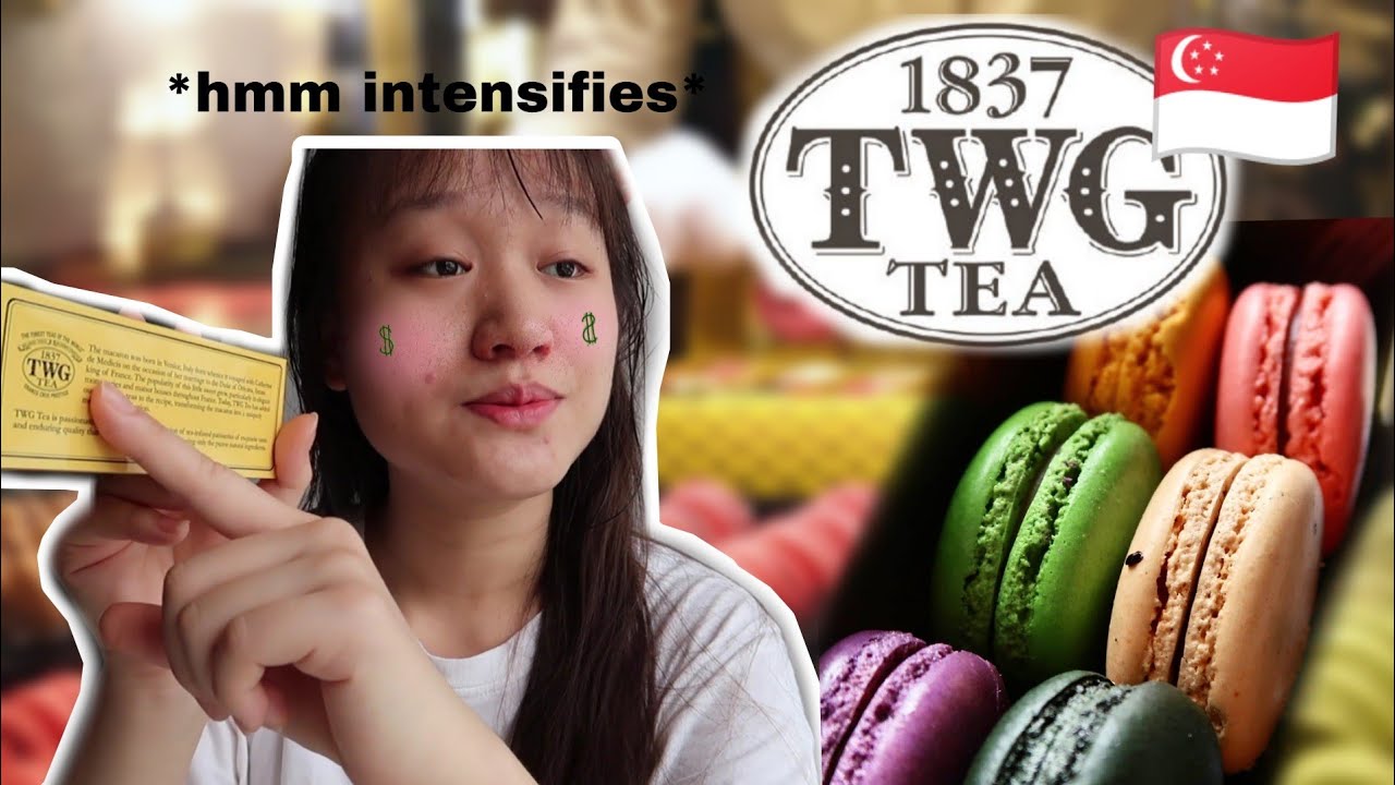 review) Affordable Macaron in Singapore (TWG tea cafe) | twg马卡龙 - YouTube
