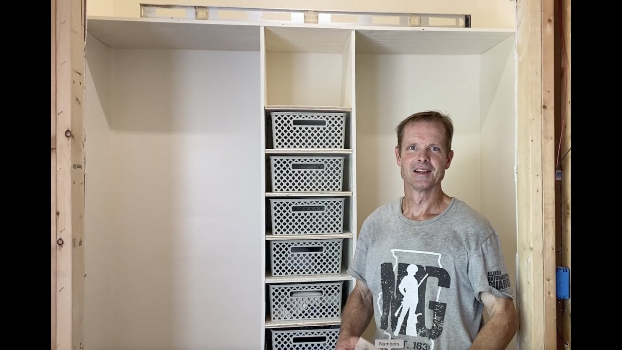 Building a Divided Closet - YouTube
