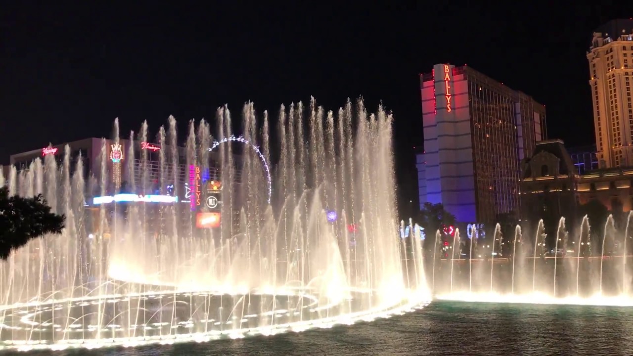Bellagio Fountain Show - YouTube