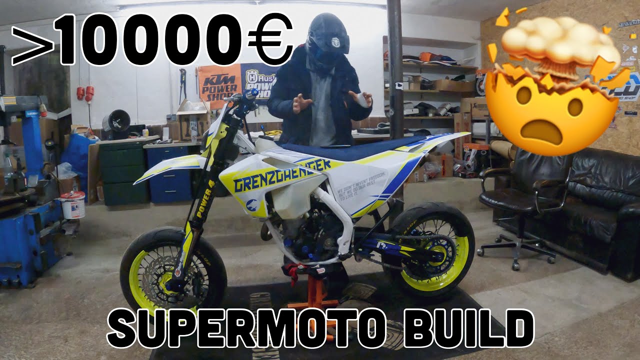 SOVIEL KOSTETE DER SUPERMOTO BUILD! - YouTube