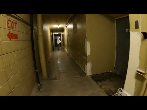 Intense Security Chase In Backrooms Of Mall
