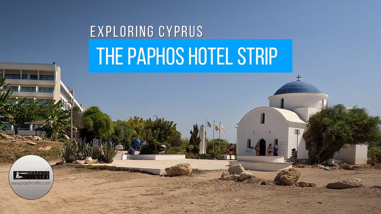 Paphos Hotel Strip in 4K - September 2022 - YouTube