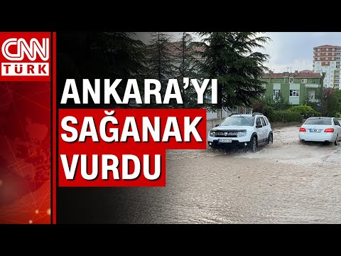 Ankara'yı sel vurdu! 4 köpek, 2 inek öldü bir çok ev kullanılmaz hale geldi