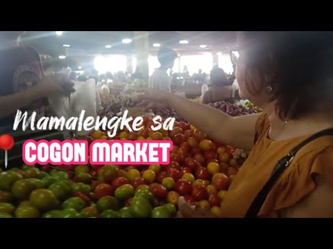 Mamalengke sa Cogon Market | Mamalit ug lamas - YouTube