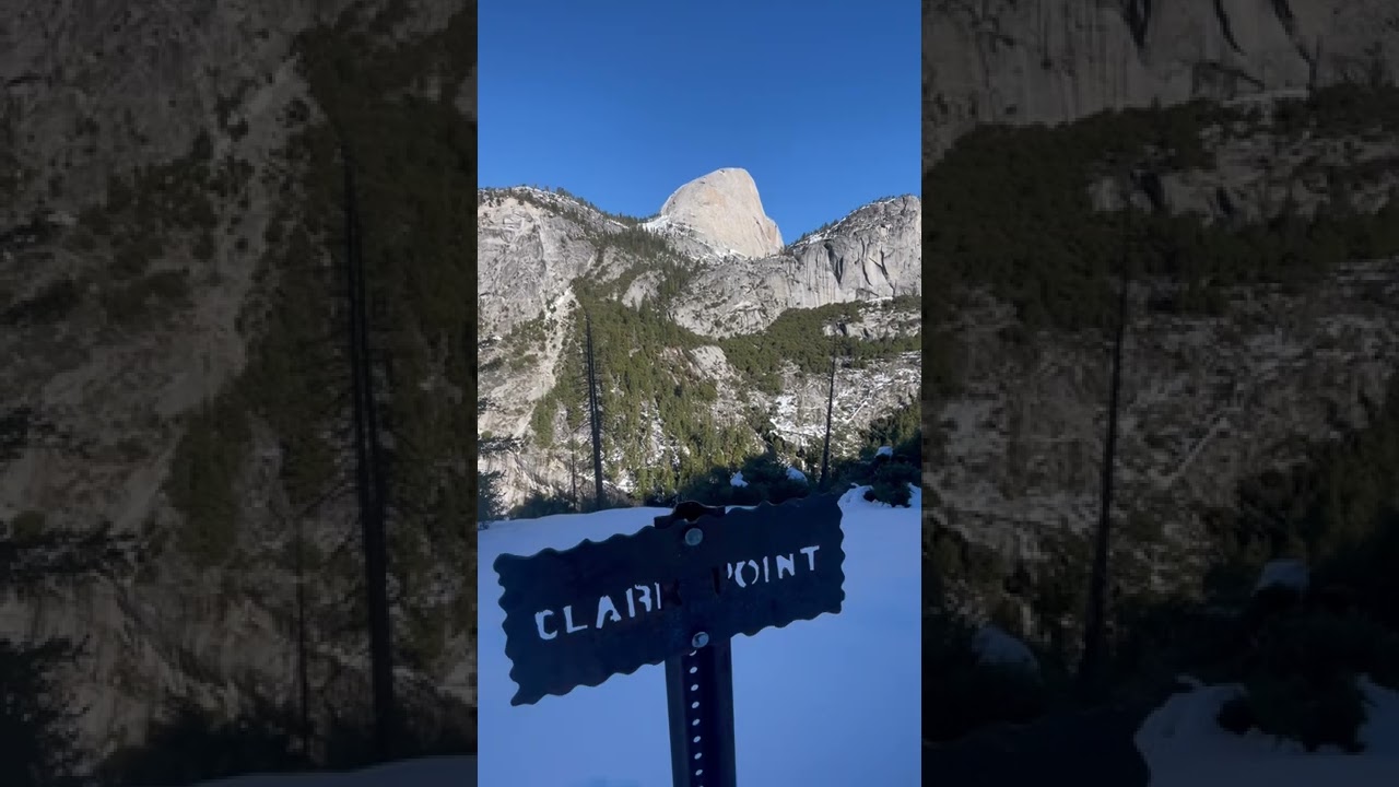 Best National Park Views! Clark Point #yosemite #nationalpark #shorts ...