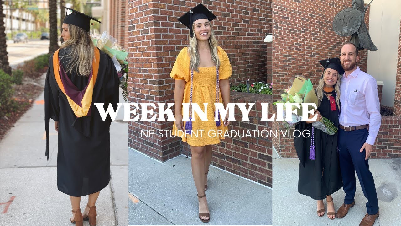 NP STUDENT GRADUATION | WEEK IN MY LIFE- studying for finals ...