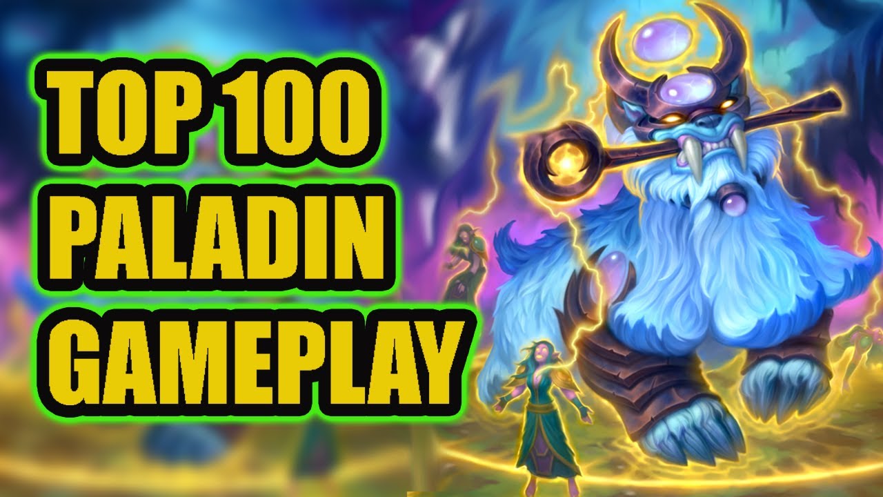 This Paladin deck performs well in top 100 Legend! - YouTube