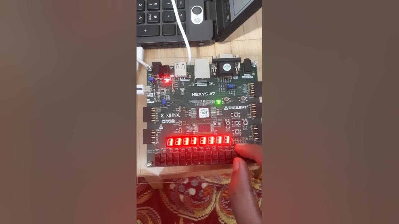 Tutorial 2: BCD to Seven Segment Display Decoder Implementation on Nexys A7 FPGA Board – Part (2 ...