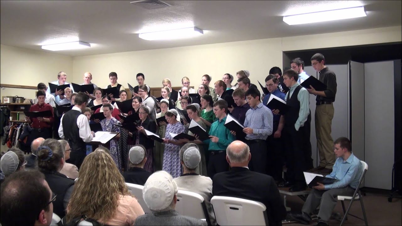 2016 Dunkard Brethren Bible School Choir--Hallelujah For the Blood ...