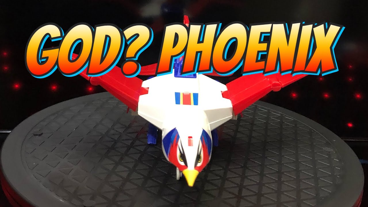 Gatchaman new god phoenix toy - YouTube