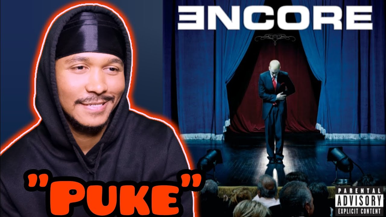 LOL POOR KIM | EMINEM - PUKE | REACTION!! - YouTube