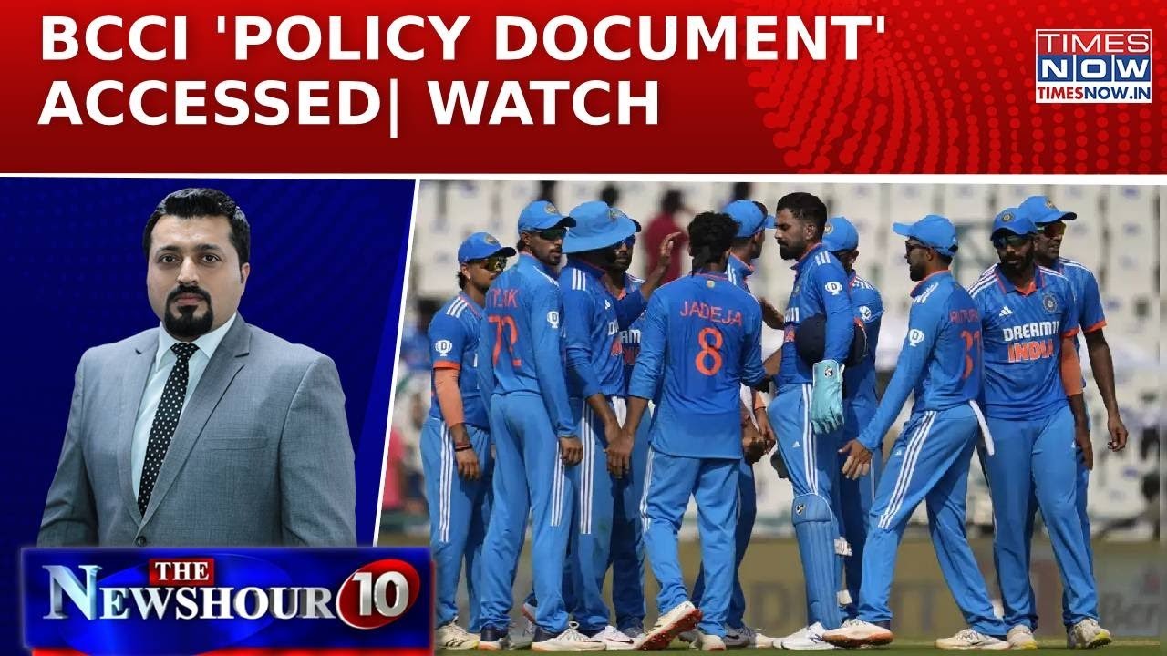 Document of BCCI's New Rules For Team India Accessed; Rules to Be ...