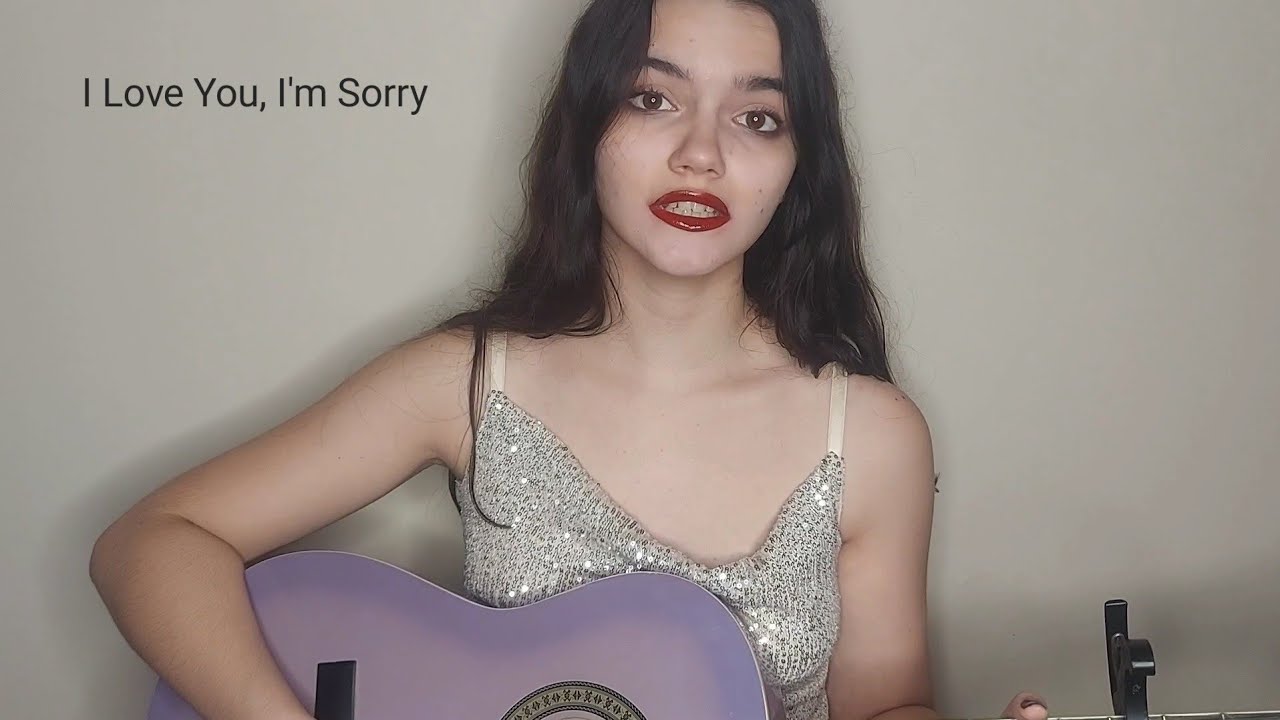 I Love You, I'm Sorry - Gracie Abrams (cover by Estrela Sofio) - YouTube