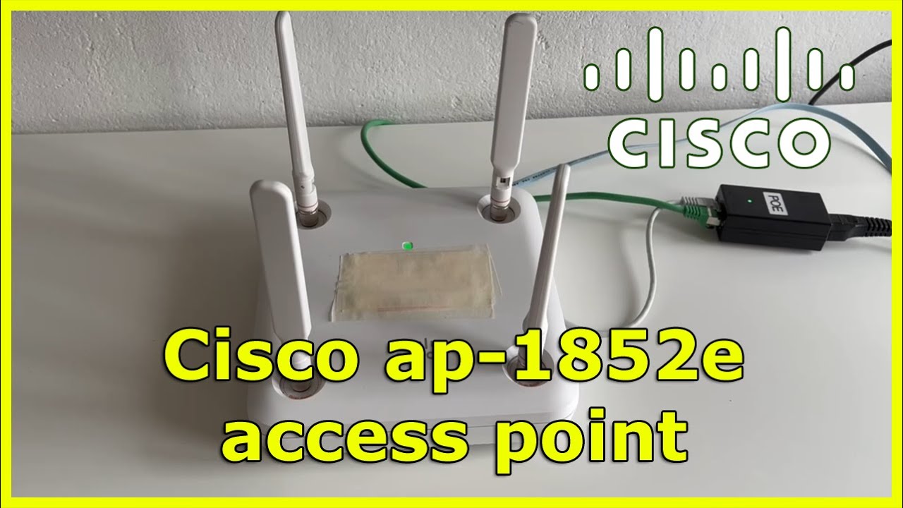 Cisco access point 1852e - YouTube