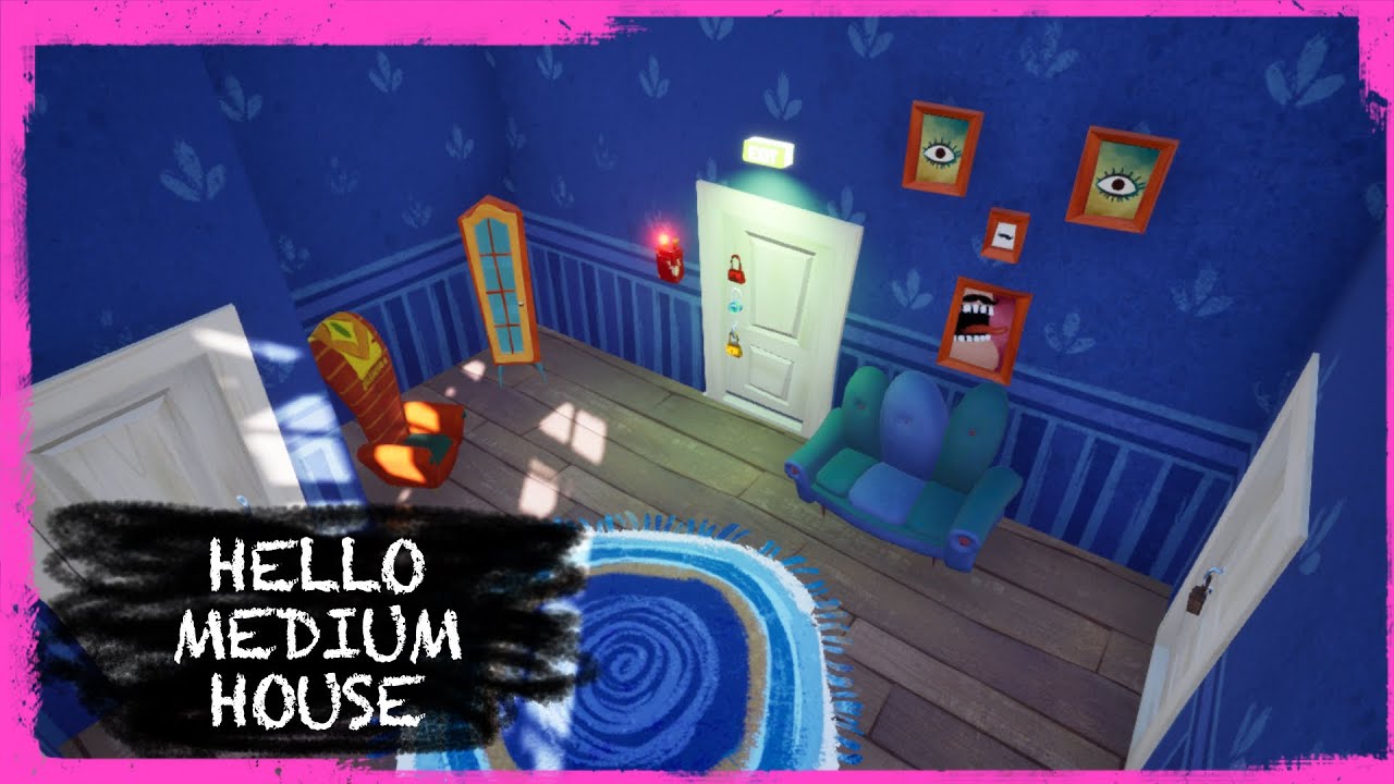 HELLO NEIGHBOR MOD KIT: HELLO MEDIUM HOUSE [DEMO] - THE MYSTERY OF THIS ...