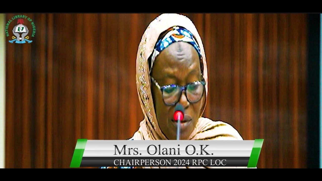 Alhaja Olani Flagoff Speech - YouTube