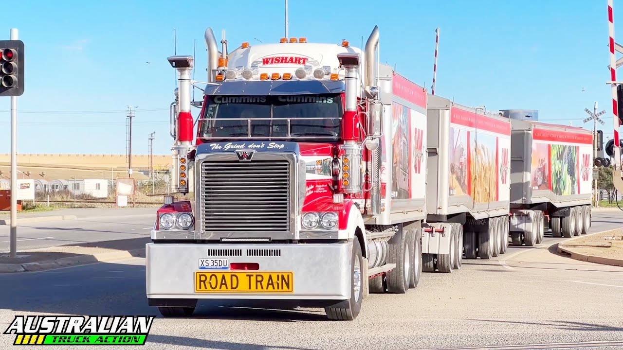 Australian Western Star Road Train Compilation #2 - YouTube