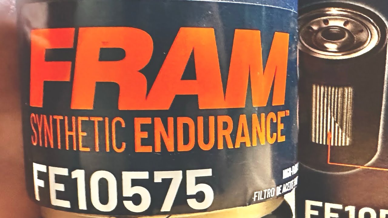 FRAM Endurance Oil Filter - YouTube