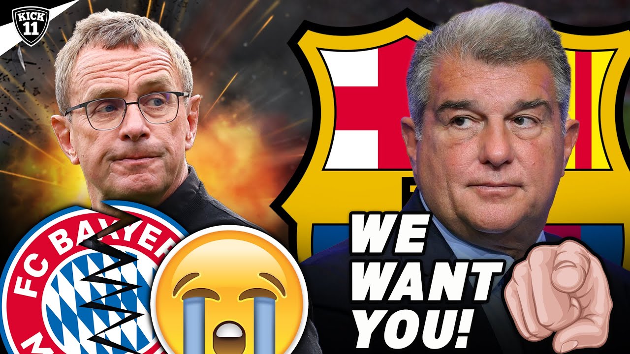 RANGNICK SCHOCKT BAYERN! Barças TRANSFER-ZIEL NR.1! | KickNews - YouTube