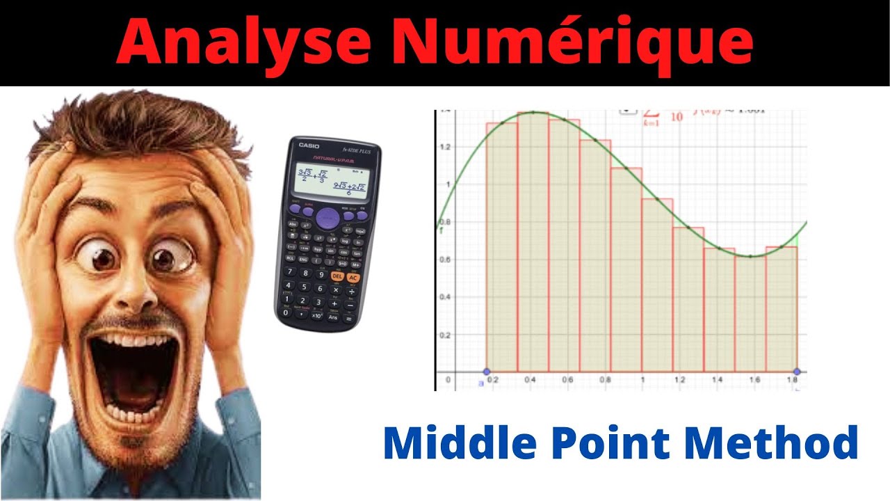 La méthode du Point Milieu pour les intégrales (شرح بالعربية) طريقة ...