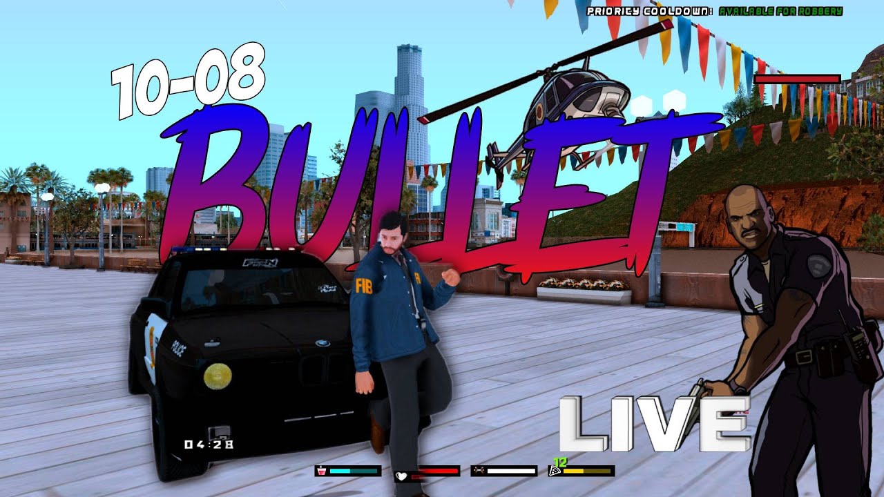 🔴 BULLET ON LIVE | GTA SAMP | LEGENDARY ROLEPLAY | #samp #lrp - YouTube