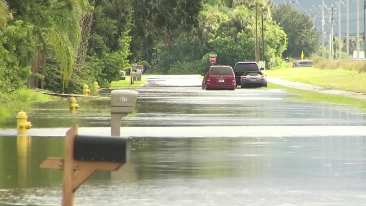 Roads resemble rivers as heavy rain inundates Brevard neighborhoods ...