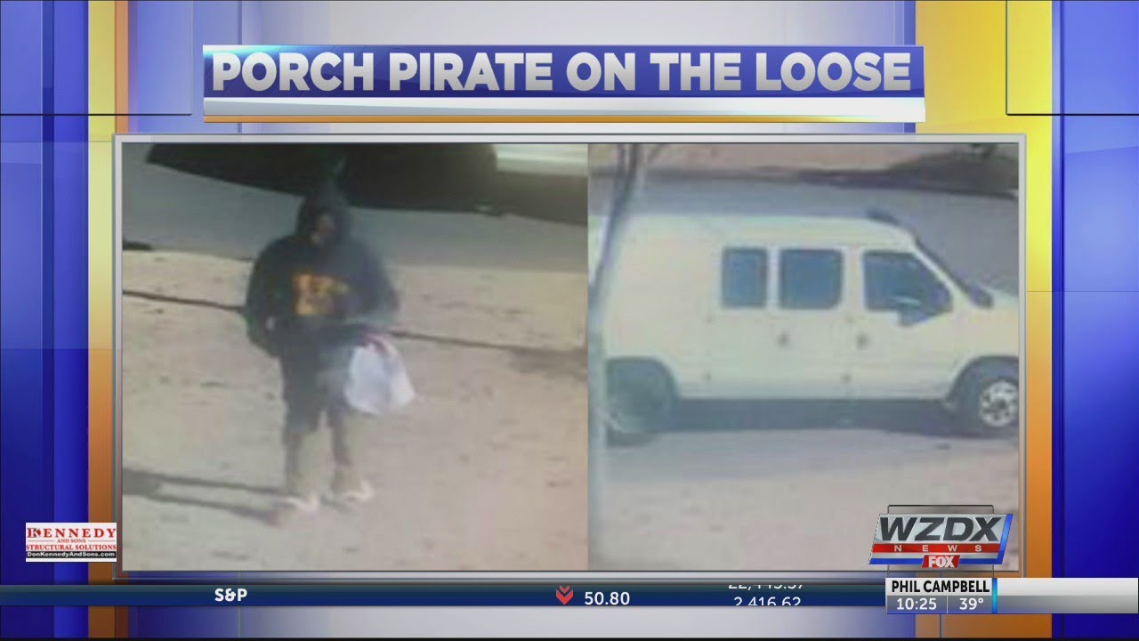 Athens police look for porch pirate - YouTube